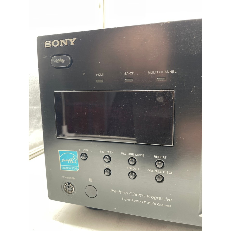 Sony DVP-CX995V Disc Explorer 400 CD/DVD Player Changer Black | eBay