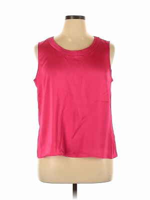 Kasper Women Pink Sleeveless Blouse XL | eBay