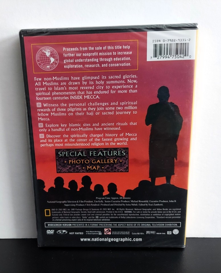 National Geographic Inside Mecca DVD | eBay
