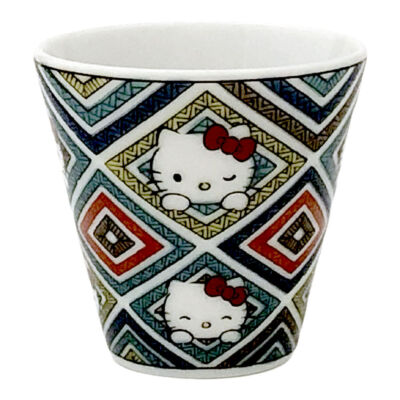 Hello Kitty Kutani ware choko sake cup sake cup shot glass Japan #10023 ...