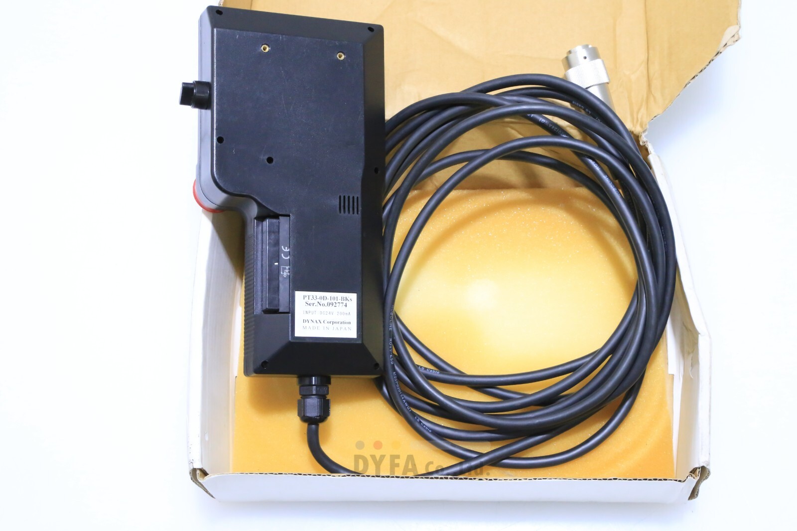 DYNAX PT33-0D-101-BKs CORPORATION TEACH PENDANT #T4623 YS for sale ...