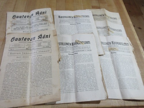 7 Finnish Newspapers in Finn 1931 and 1932. (b) | eBay