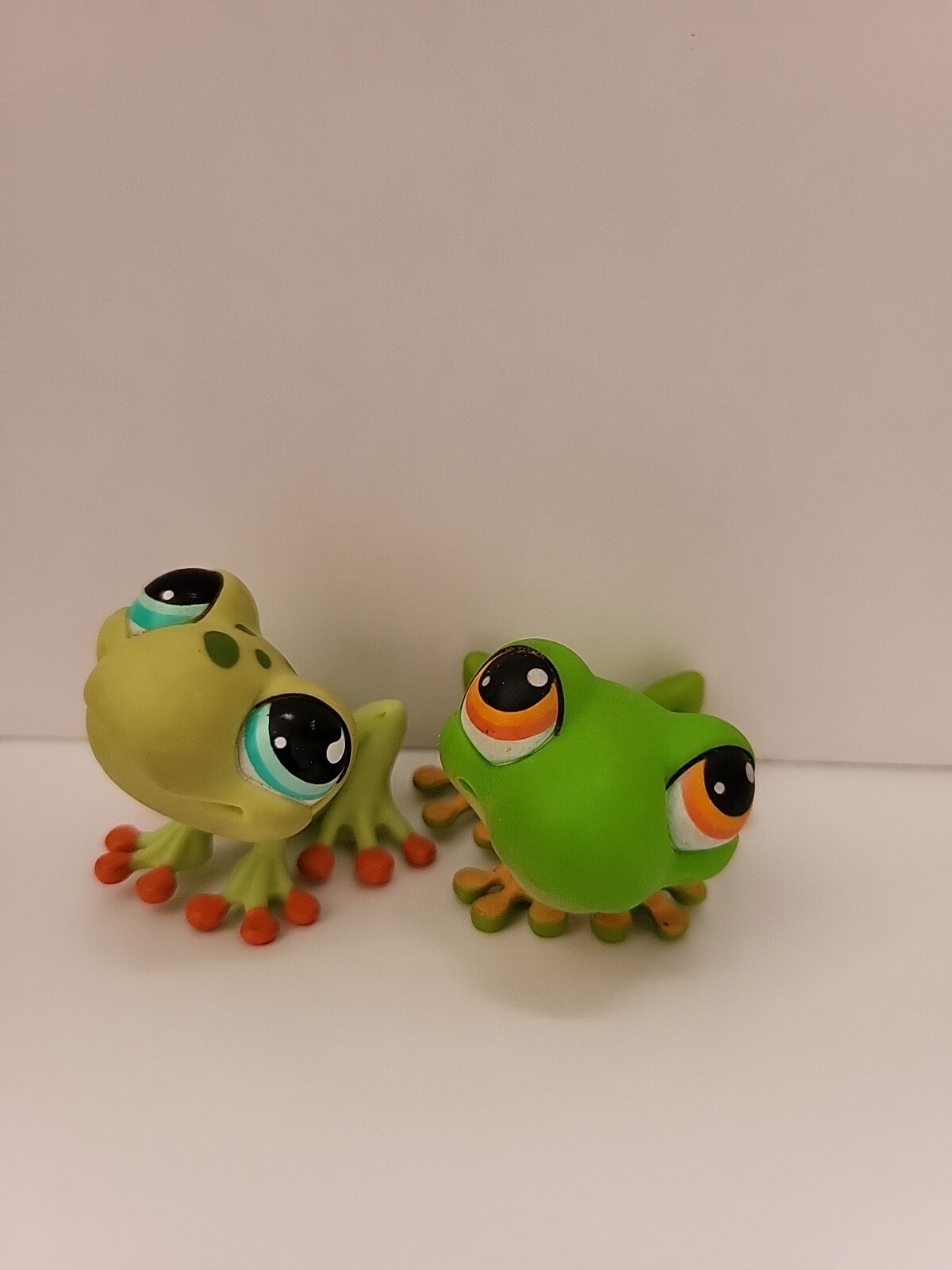 Lps Littlest Pet Shop Bobblehead 2 Lot #264 Green Tree Frog #805 ...