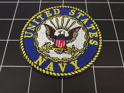"UNITED STATES NAVY-LOGO" PATCH BRAND NEW IRON-ON | eBay