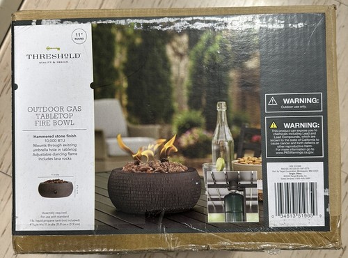 Threshold 009-10-0398 11 inch Fire Pit for sale online | eBay