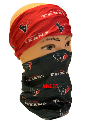 Houston Texans NFL Face Mask Bandana Balaclava Headwear Neck Scarf | eBay