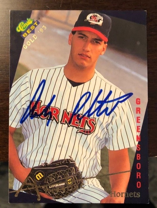 Andy Pettitte signed autographed Rookie Card Yankees 93 Classic Best | eBay