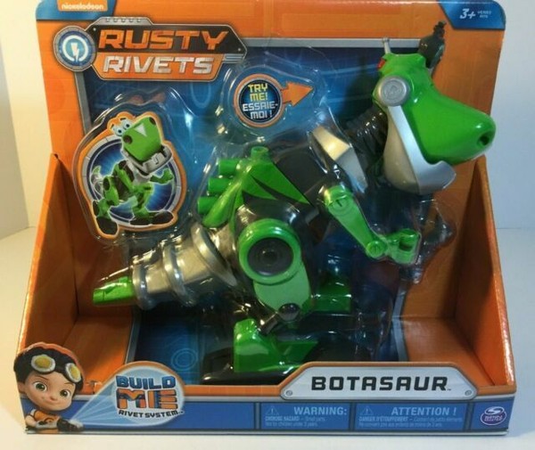 Rusty Rivets Botasaur Buildable Figure With Lights and Sounds for Ages ...