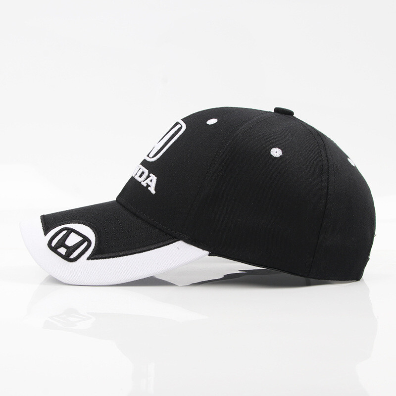 HONDA hat embroidered car logo baseball cap visor cap 4s store souvenir ...