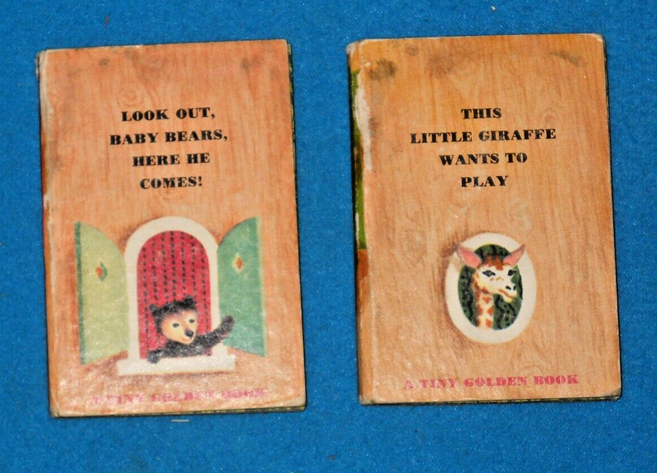 Vintage Lot of 4 A Tiny Golden Books 1948-49 | eBay