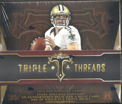 2014 Triple Threads Factory Sealed Football Hobby Box | eBay