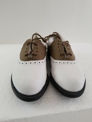 Turntec Women's Golf Shoes, White/Tan Size 7 | eBay