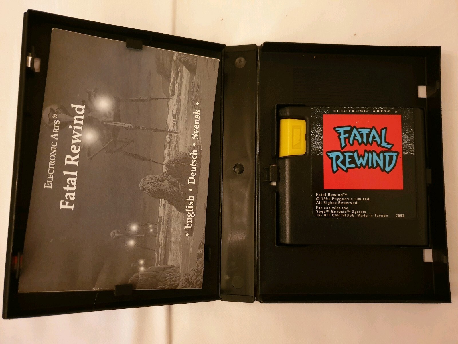 Fatal Rewind Sega Mega Drive COMPLETO | eBay