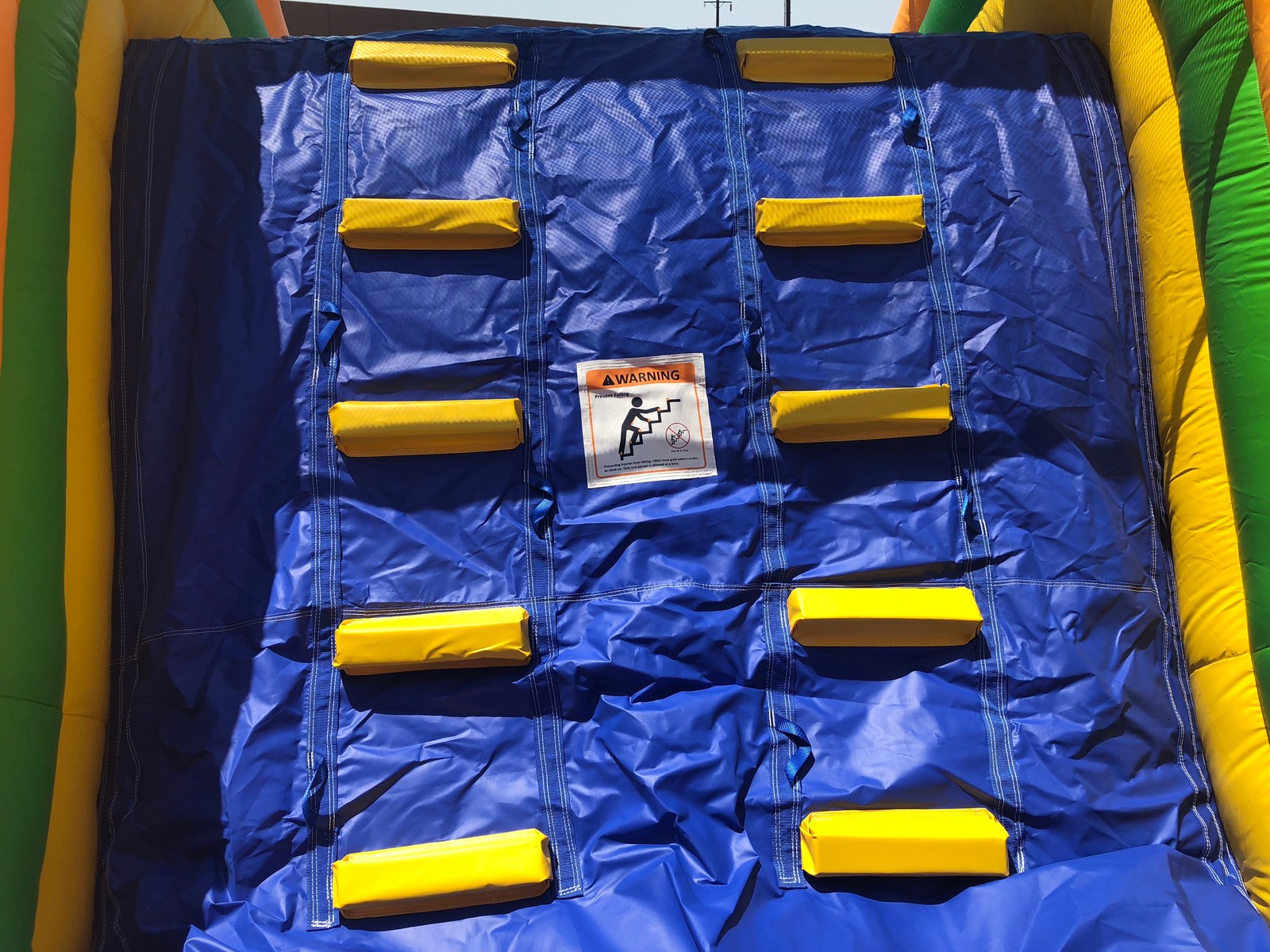 JumpOrange Rainbow Titan Commercial Grade Inflatable Obstacle Course w ...