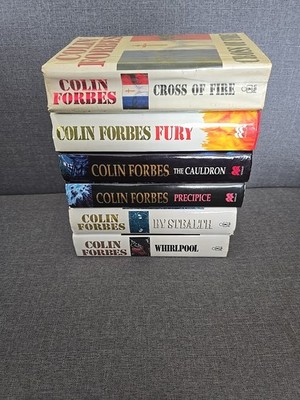 Colin Forbes Book Bundle x 6 Hardbacks Job Lot Collection | eBay UK