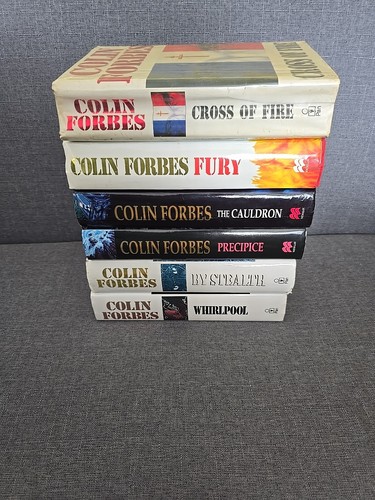 Colin Forbes Book Bundle x 6 Hardbacks Job Lot Collection | eBay UK