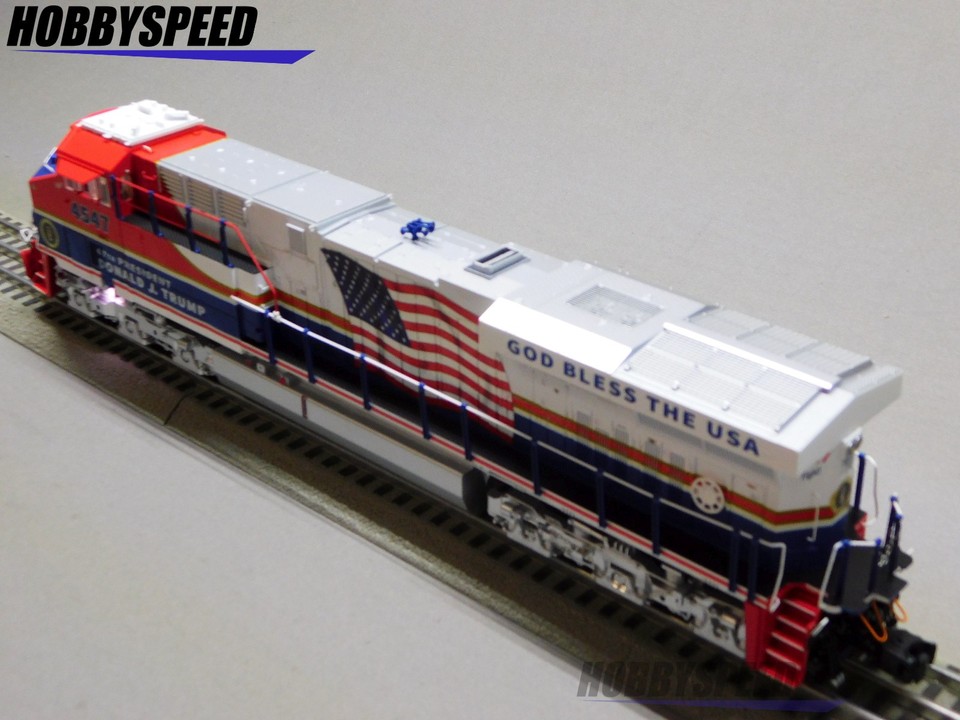 LIONEL BTO PRESIDENT TRUMP LEGACY ES44 #4547 DIESEL ENGINE O GAUGE ...