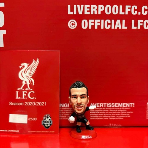 Soccer Stars Adrian Liverpool Figure Limited Edition 2500 New In Box | eBay