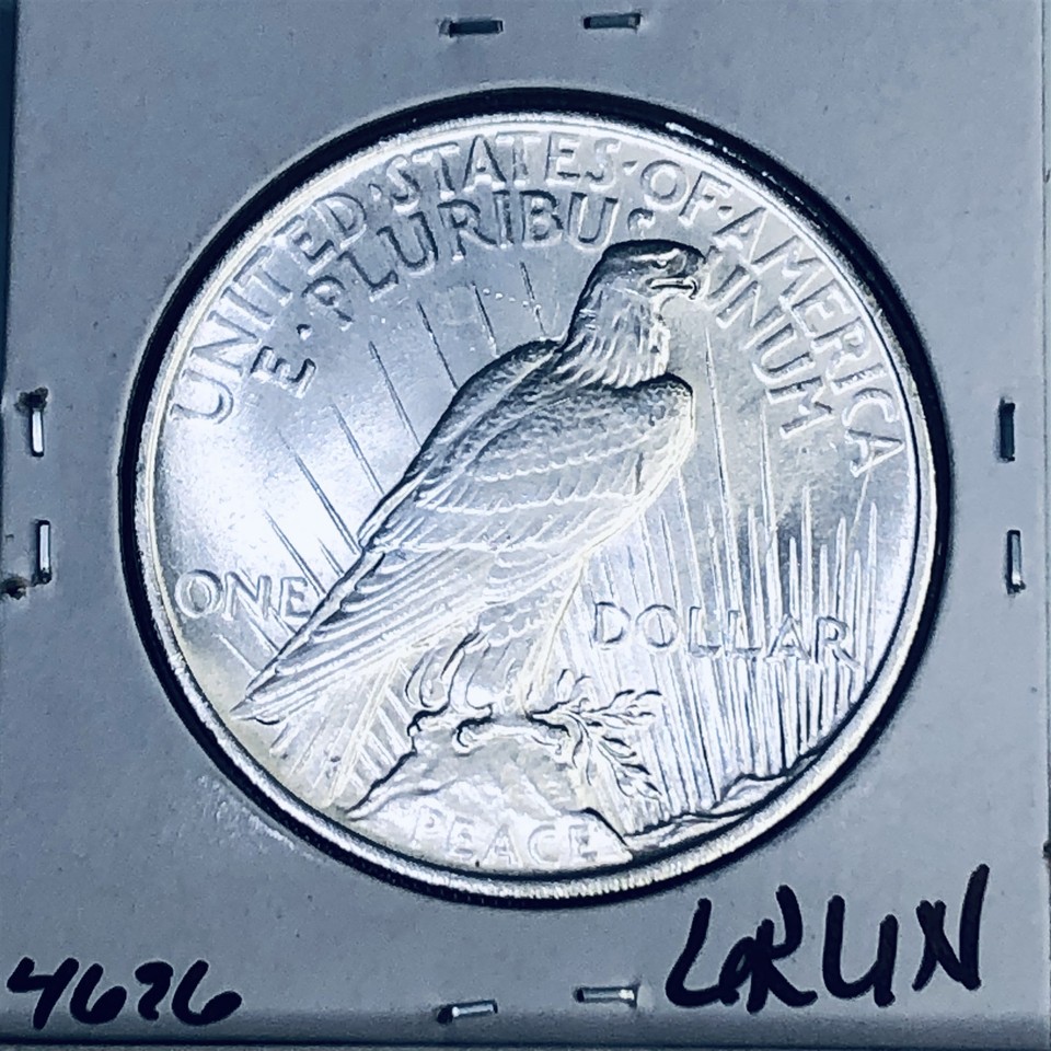 1924 P BU GEM PEACE SILVER DOLLAR UNC MS+++ U.S. MINT RARE COIN 4696 | eBay