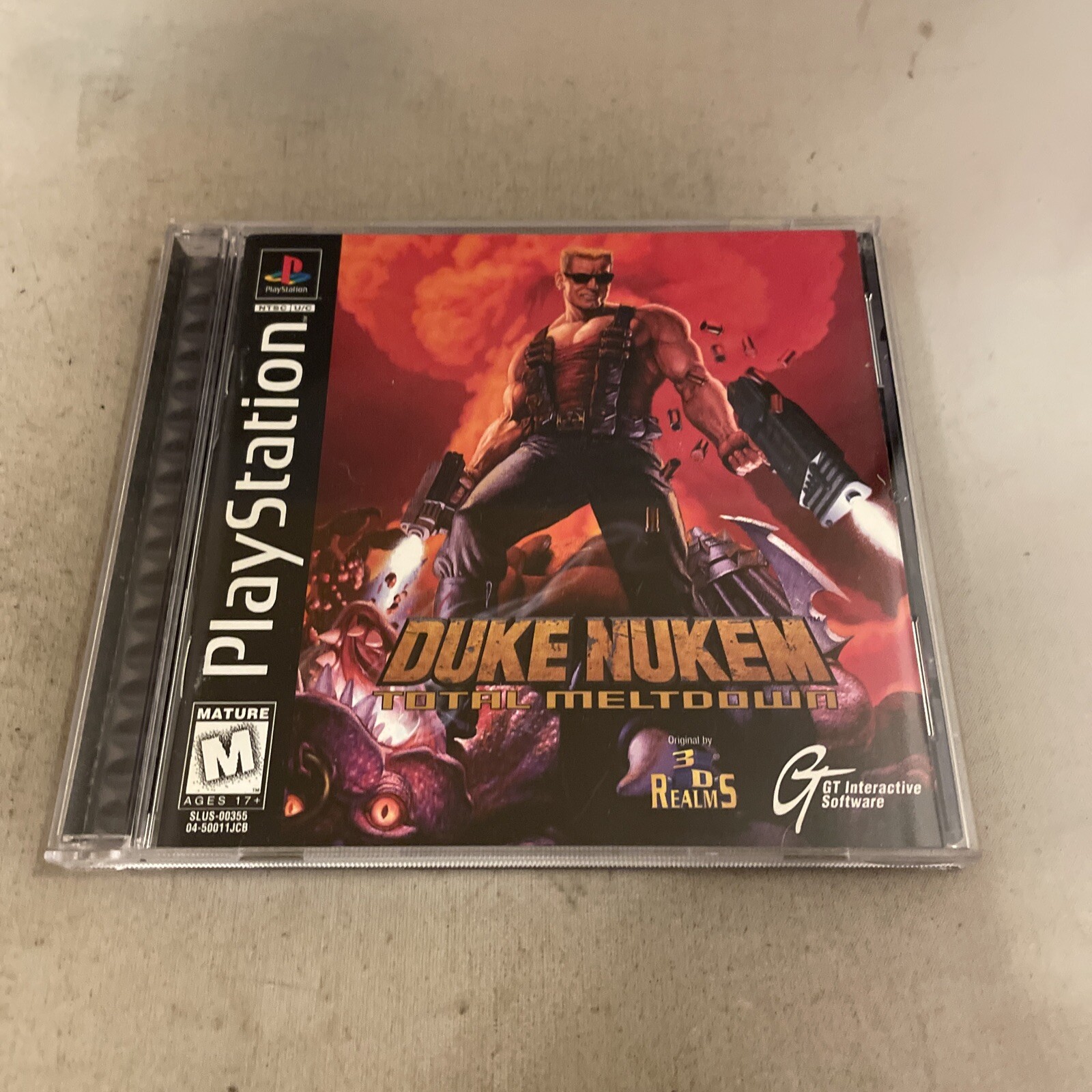 Duke Nukem: Total Meltdown (Sony PlayStation 1, PS1) With Manual ...