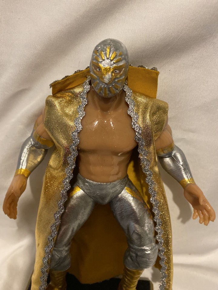 El Mistico Principe de plata y oro CMLL 7in Action Figure Mexican LUCHA ...