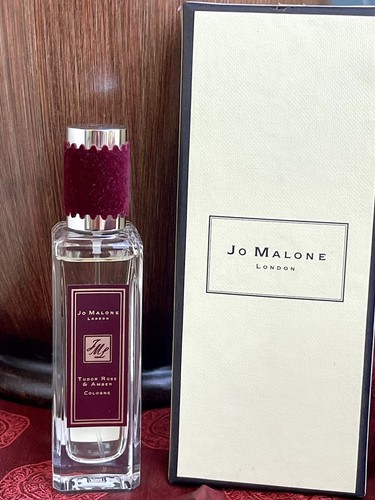 Vintage Jo Malone Tudor Rose & Amber Cologne 1 oz 30 ml Spray - Great ...