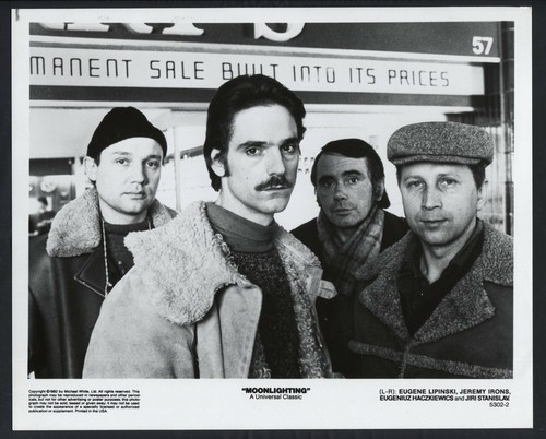 Moonlighting 82 JEREMY IRONS EUGENIUZ HACZKIEWICZ EUGENE LIPINSKI JIRI ...
