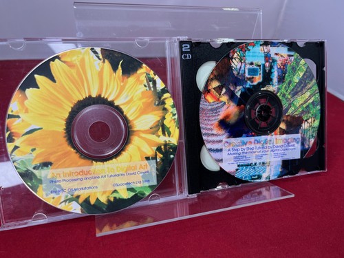 Creative Digital Imaging & Introduction to digital Art Pair CD-ROMs by ...