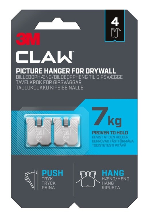 3M CLAW Drywall/Plasterboard Picture, Mirror, Frames & Home Decor ...