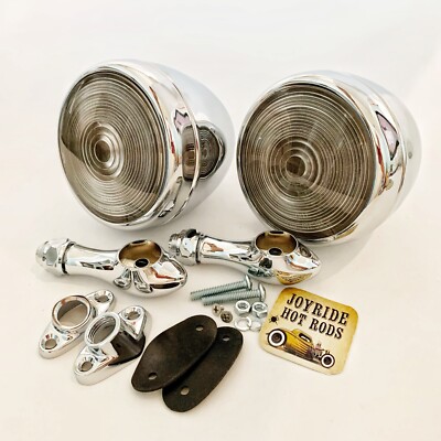 2 X Dummy Appleton Spotlights - Full Chrome - Custom Leadsled - 1 Pair ...