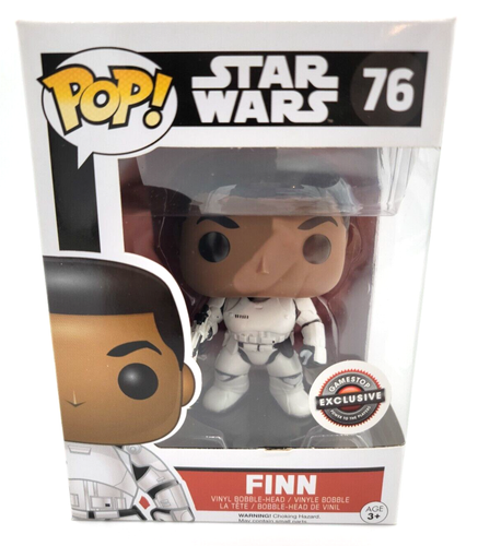 Funko Pop! #76 Finn Star Wars Gamestop Exclusive | eBay