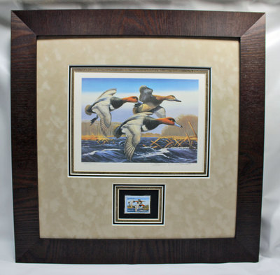 1988 Federal Waterfowl Duck Conservation Stamp Print Framed New Mint ...