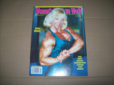 WOMEN'S PHYSIQUE WORLD 7-8/96 JUDY MILLER BODYBUILDING Fitness EXERCISE ...