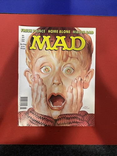 Vintage MAD Magazine 1991 June No. 303 Home Alone, Fresh Prince, Major ...