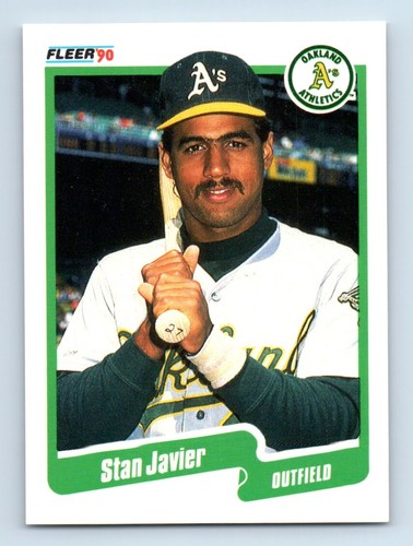 1990 Fleer Stan Javier Oakland Athletics #12 | eBay