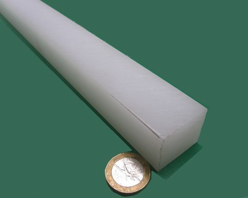 LDPE (Low Density Polyethylene) Bar, 1.25" Thick x 1.0" Wide x 24" Long ...