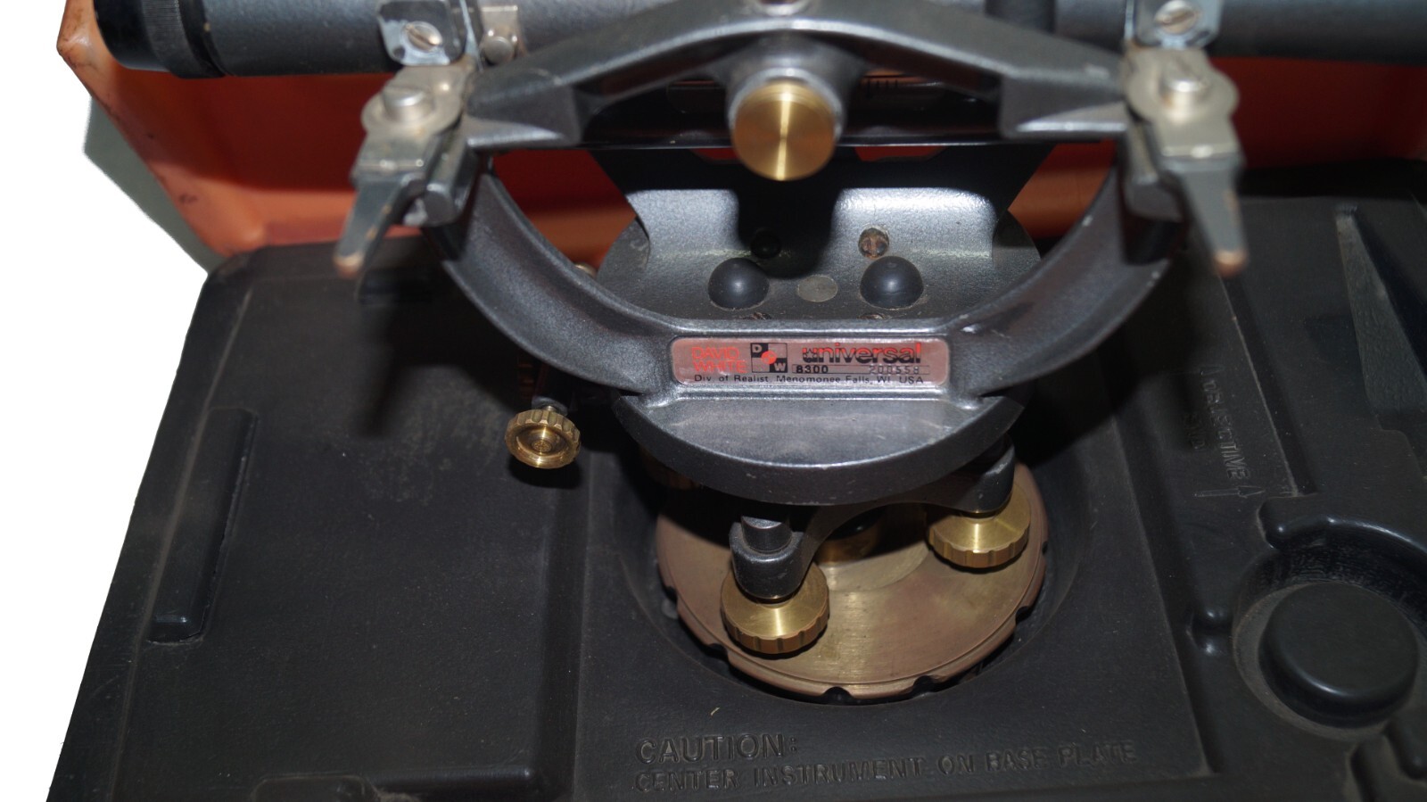 Vintage David White Instruments Universal Model 8300 Level TRANSIT for ...