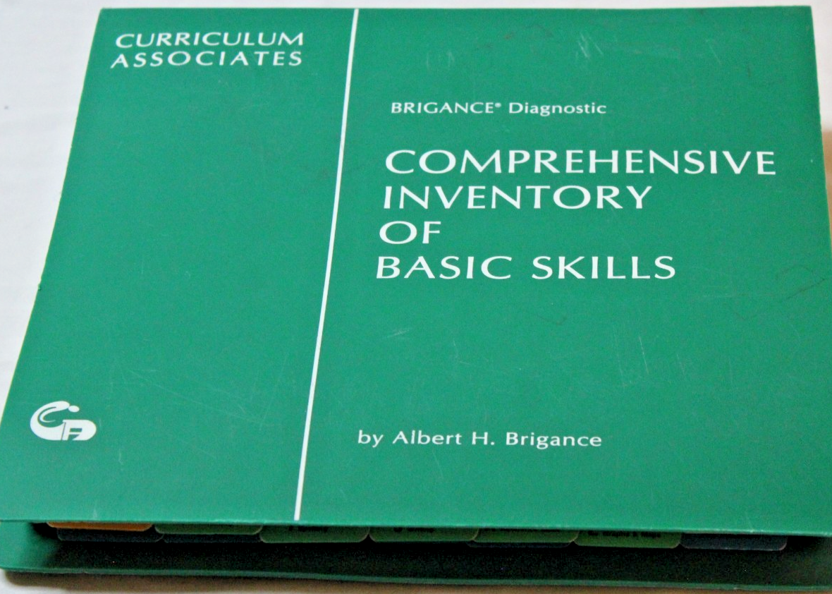 BRIGANCE Diagnostic Comprehensive Inventory of Basic Skills | eBay