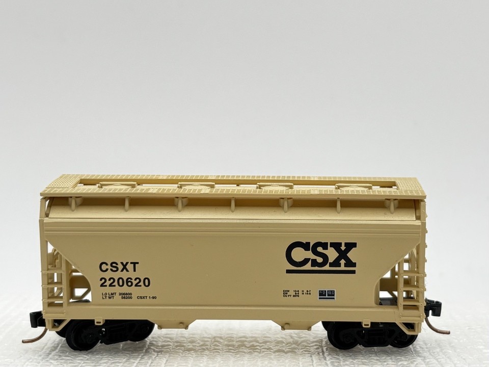 N Scale Atlas 39162 CSX ACF 2-Bay Centerflow Covered Hopper CSXT ...