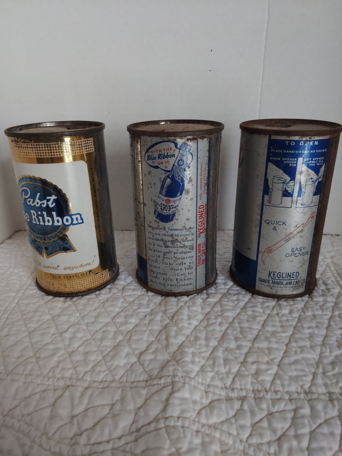 Pabst Blue Ribbon Flat Top Beer Can | eBay