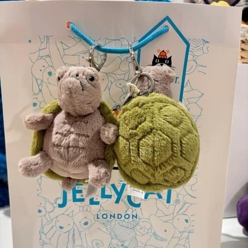 Jellycat Mr. Timmy Turtle Pendant Keychain Cute Doll Plush Toys Gift | eBay