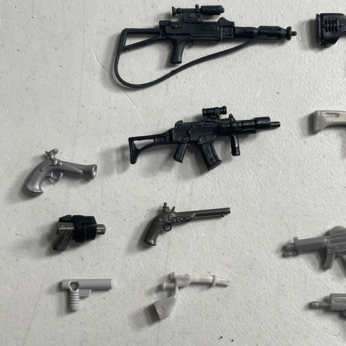 15 Action Figure Weapons Guns Rifles Pistols Accessories Lot GI Joe ...