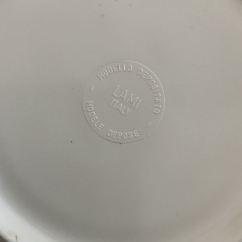 LAMI ITALY MODELLO DEPOSITATO MODELE DEPOSE MELAMINE 10 3/4” PLATE ...
