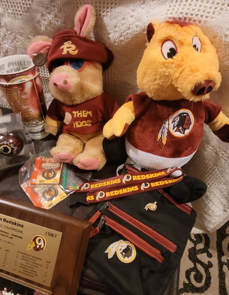 Washington Redskins Vintage Collectibles Memorabilia Lot | eBay