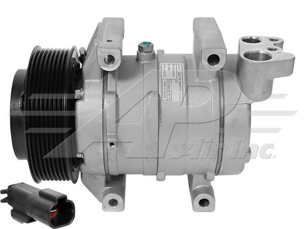 NEW AC COMPRESSOR FITS JOHN DEERE / HITACHI EXCAVATOR OEM # FYA00003547 ...