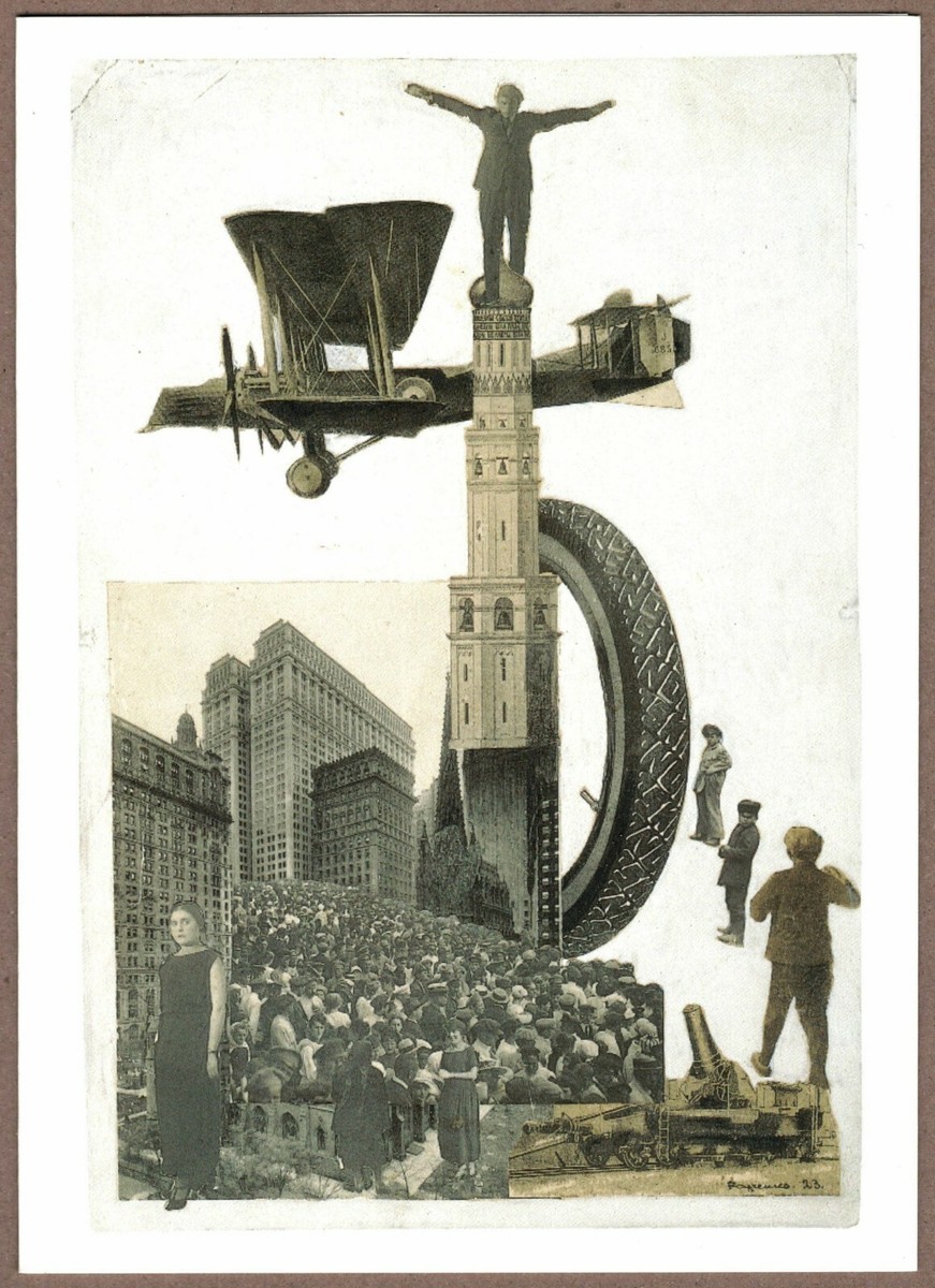 Rodchenko Collage Fire Escape (from The Series The Building On