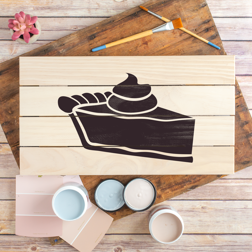 Pumpkin Pie Stencil - Durable & Reusable Mylar Stencils | eBay