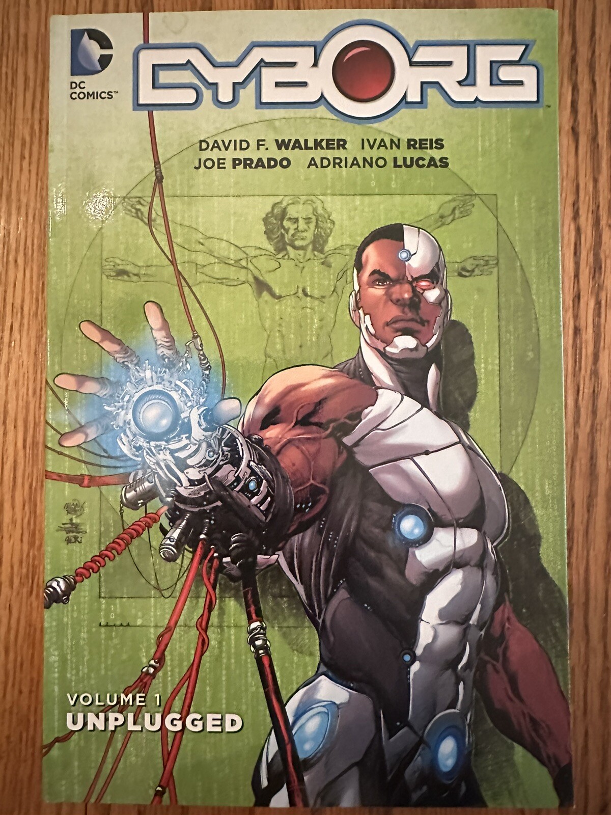 Cyborg Unplugged DC Graphic Novel Walker Reis Prado | eBay