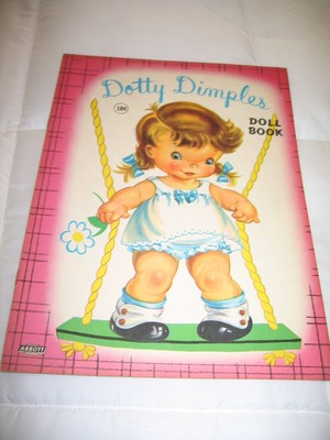 VINTAGE 50's Dolly Dimples Book PAPER DOLLS - ABBOTT - No. 1374 | eBay