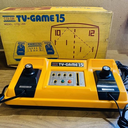 COLOR TV GAME 15 Console Boxed CTG-15S Nintendo Tested System | eBay